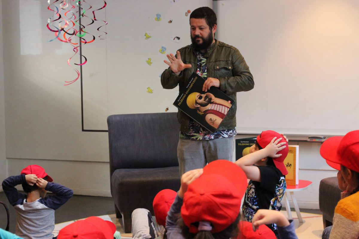 Visita a Chile del ilustrador Renato Moriconi – Facultad de Educación UDP