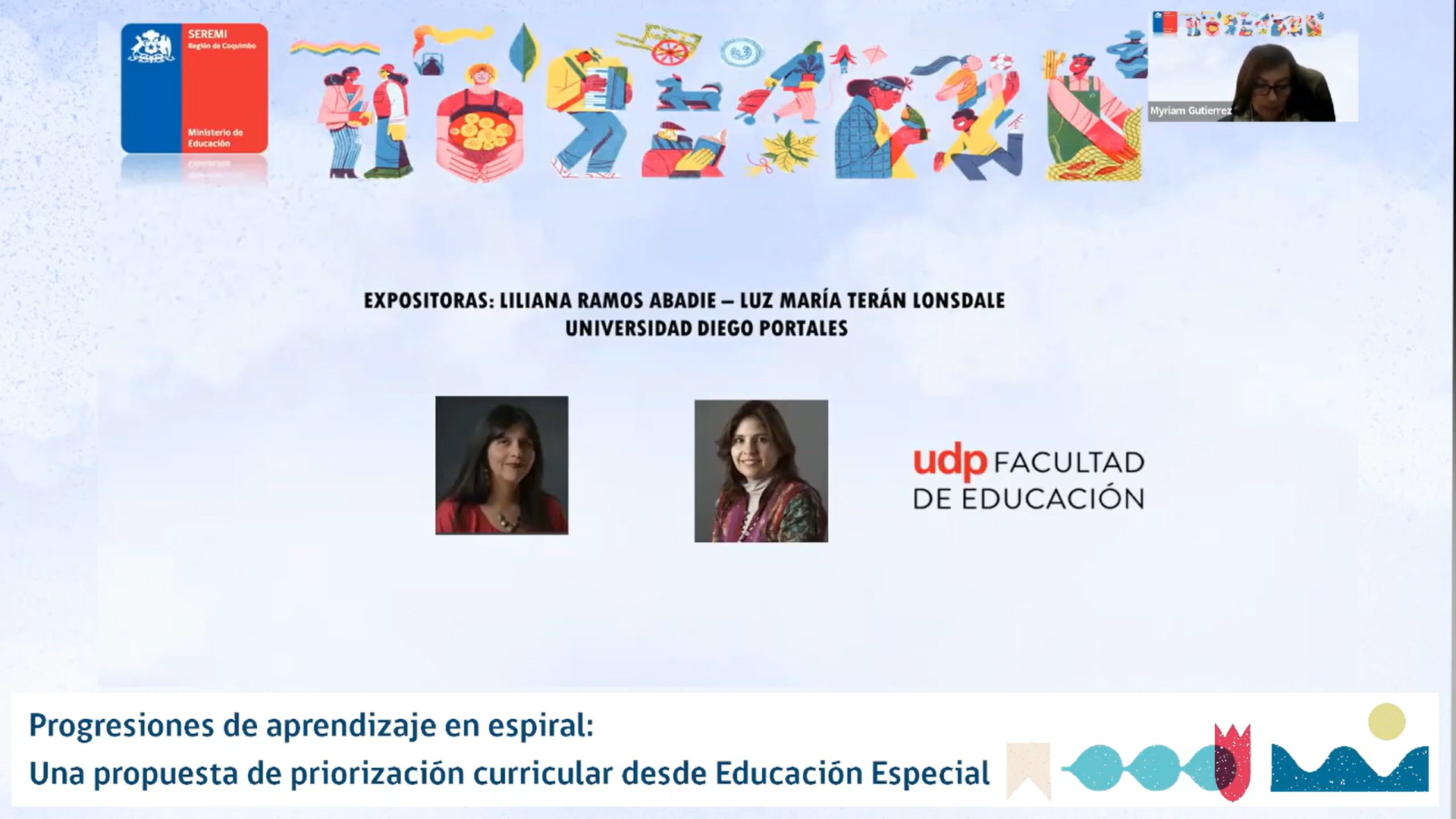 Luz María Terán y Liliana Ramos, de Pedagogía en Educación Diferencial ...