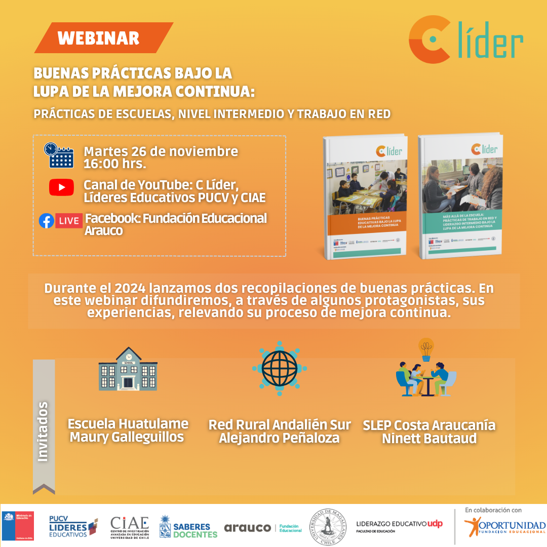 Próximo Webinar: “Buenas prácticas bajo la lupa de la mejora continua ...